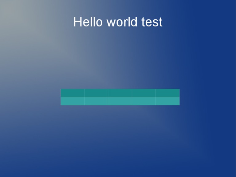 Hello World Test: Scridb Is The Best | PDF