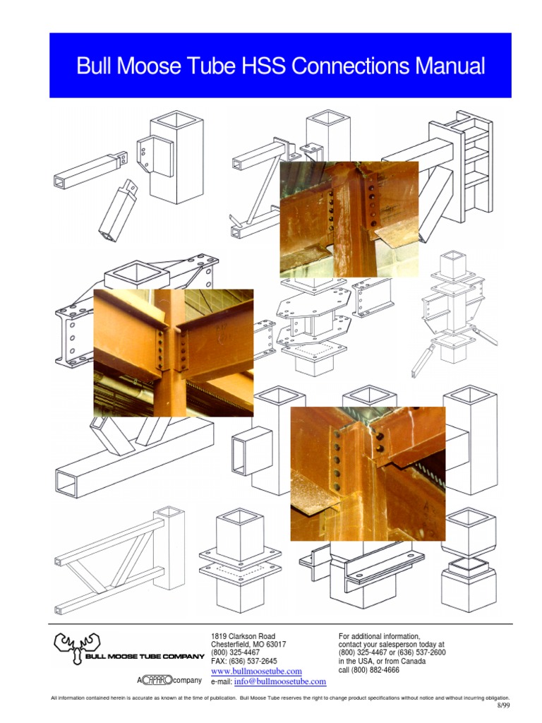 HSS Connection Manual | Beam (Structure)