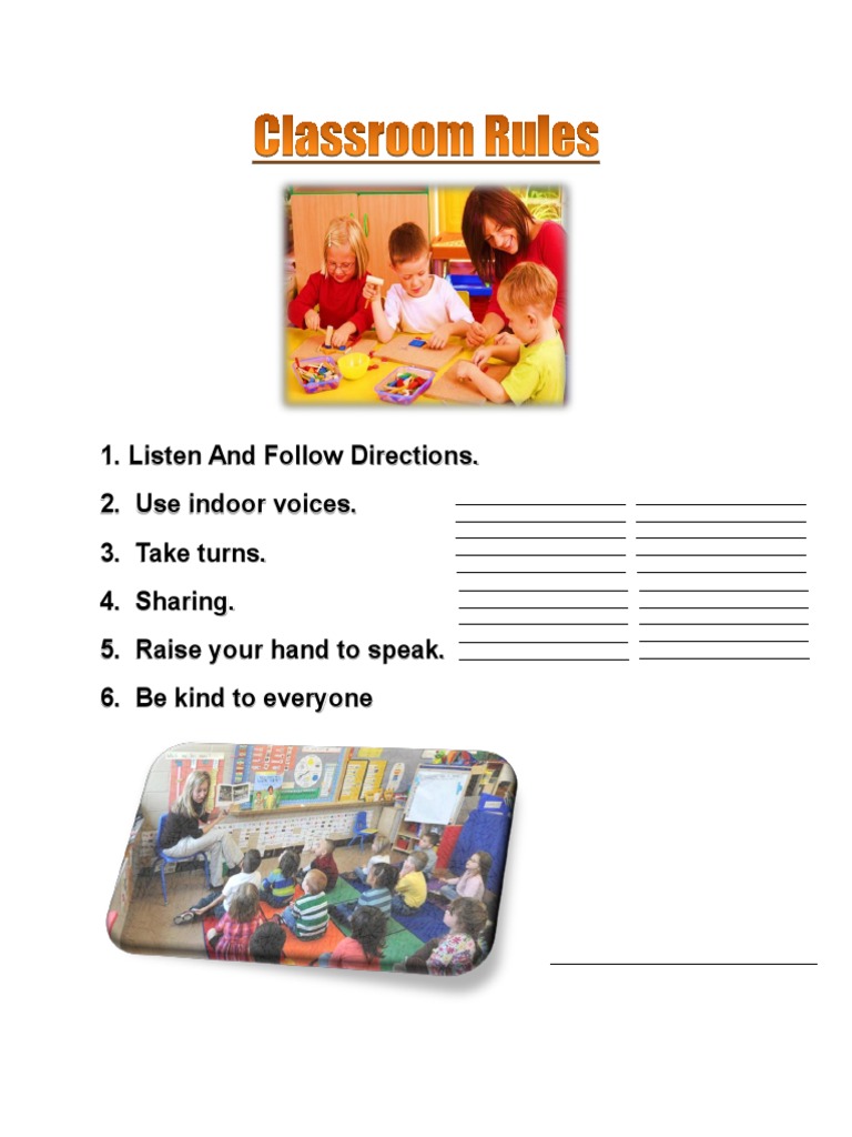 Classroom Behavior Guidelines for Parents | PDF