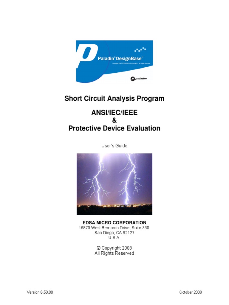 3 Phase Short Circuit | PDF | Electric Power System | Alternating Current