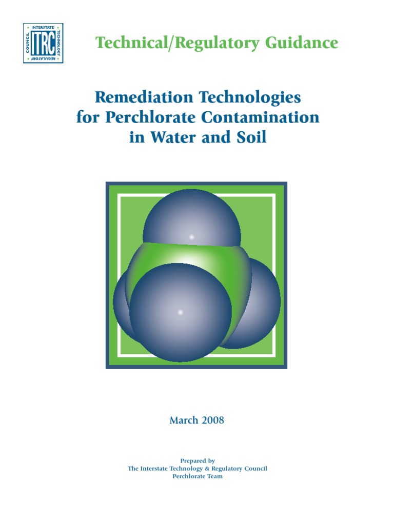 Remediation Technologies For Perchlorate in Water and Soil ...
