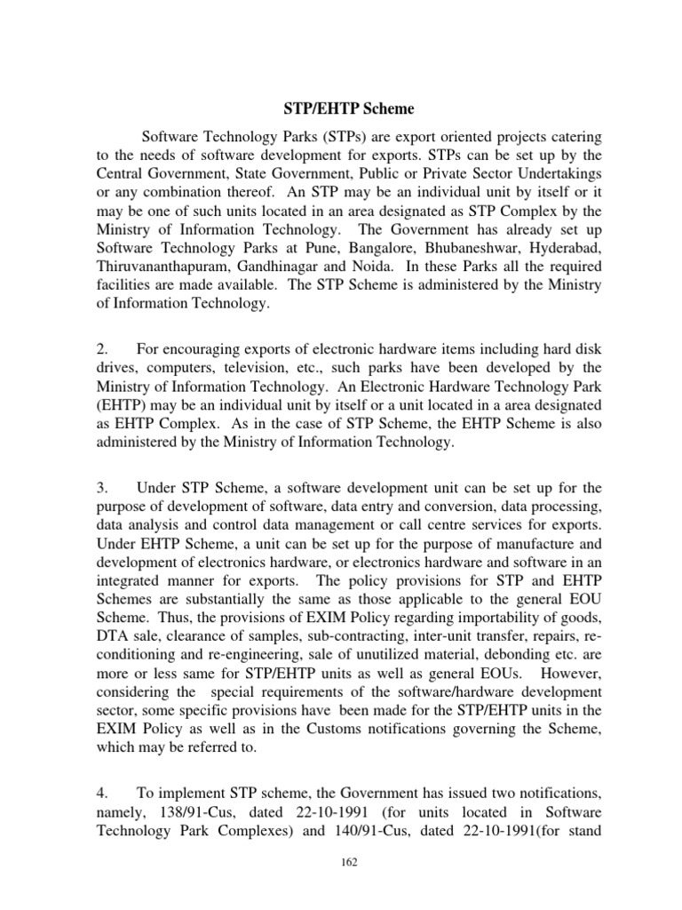 STP/EHTP Scheme | PDF | Information Technology | Computing