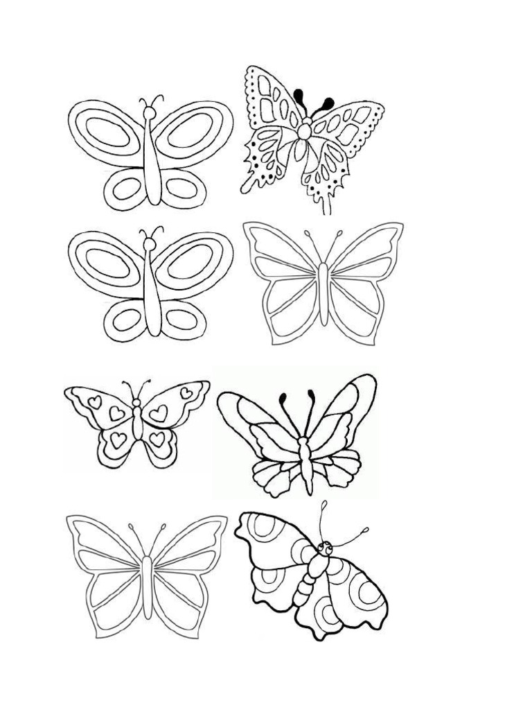 Gambar Mewarna Rama-Rama | PDF