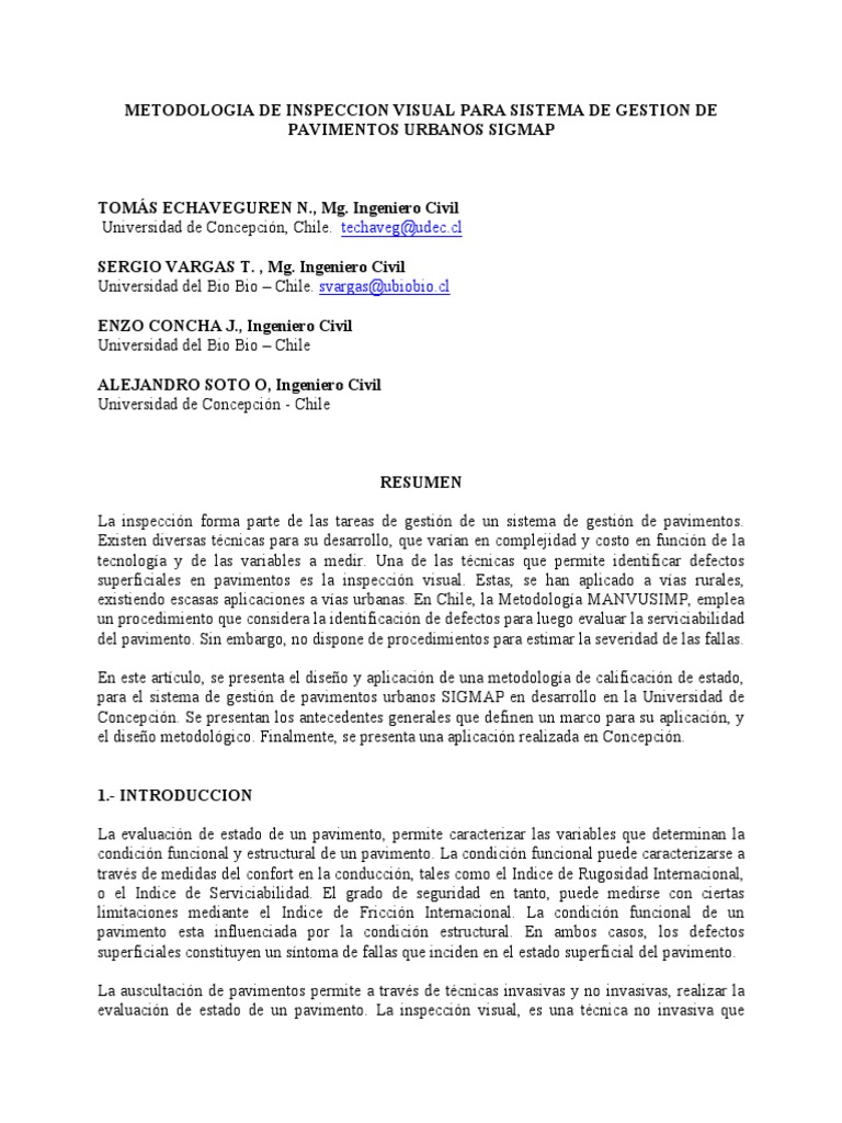 Inspeccion Visual | PDF