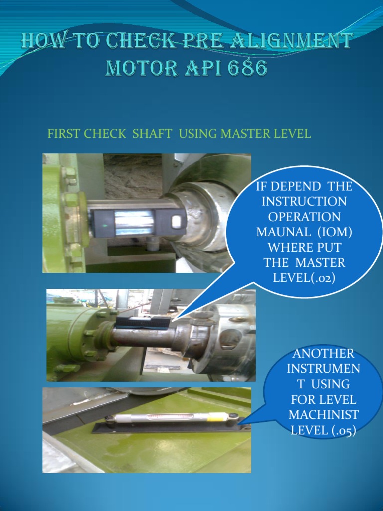 How To Check Pre Alignment Motor | PDF