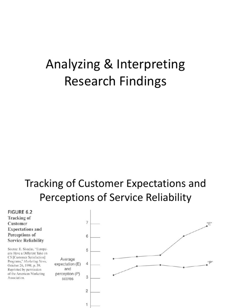 Analyzing & Interpreting Research Findings | PDF | Technology & Engineering