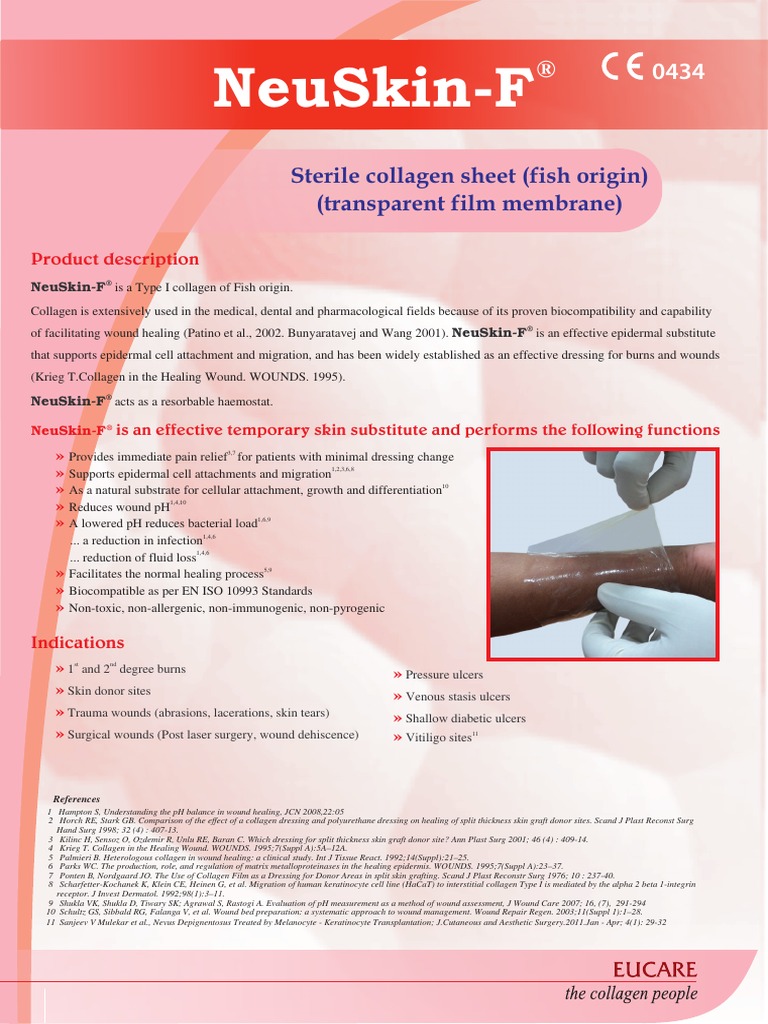 Collagen Film Dressing | PDF | Wound | Traumatology