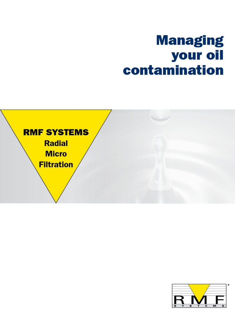 Brochure RMF Systems | PDF | Filtration | Pump