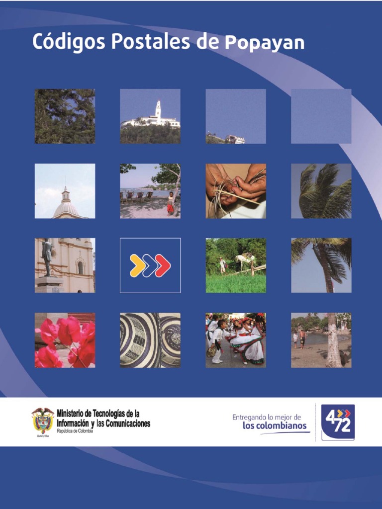 Codigos Postales de Popayán. | PDF | Correo | Colombia