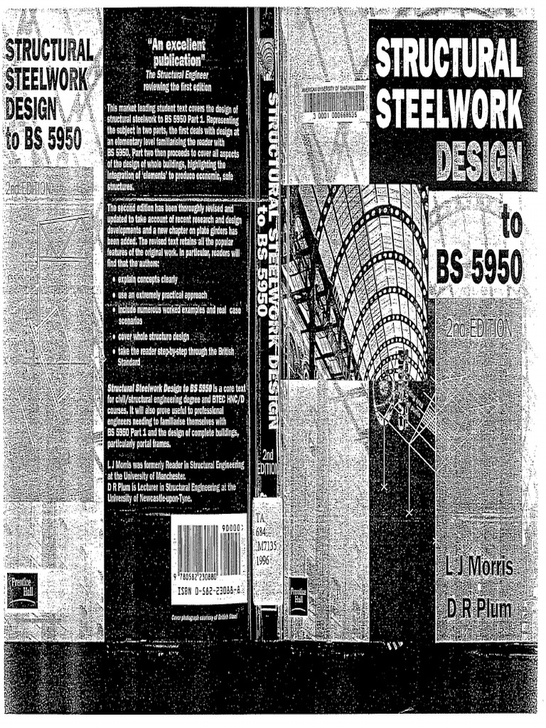 Structural Steel Work Design To BS5950 2ed 1996 | PDF | Truss | Beam ...