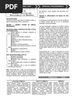 UST Golden Notes - Special Proceedings | PDF | Will And Testament ...