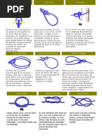 Conquistadores Nudos | PDF | Nudo | Cuerda