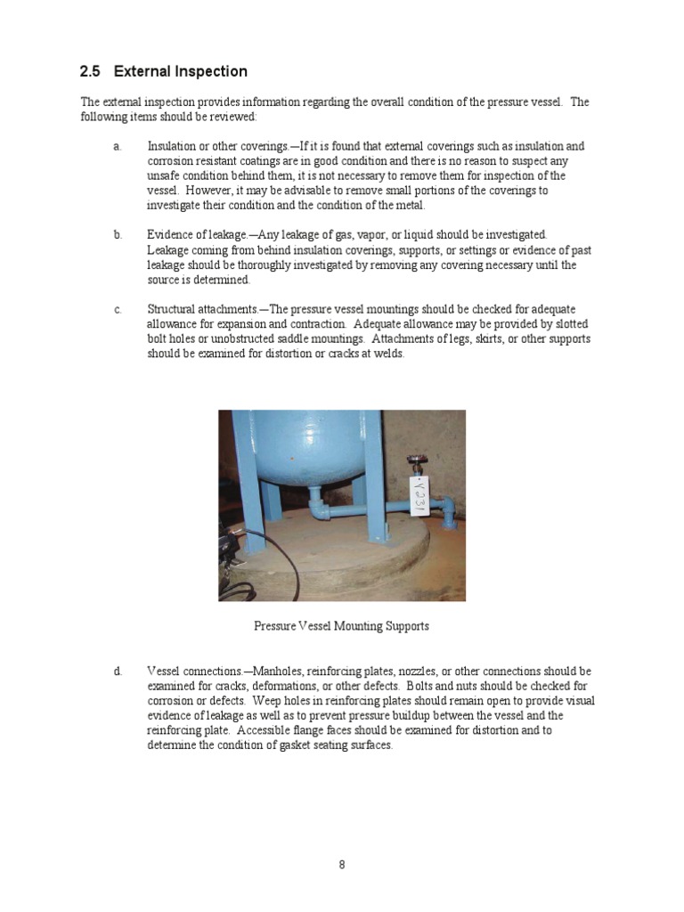 Internal & External Inspection Guidelines | PDF | Nondestructive ...