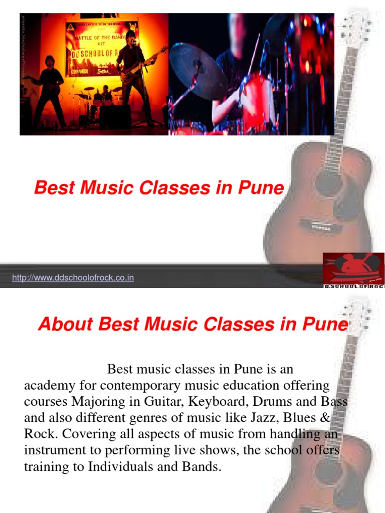 Best Music Academy in Pune | PDF | Rock Music | Music Education