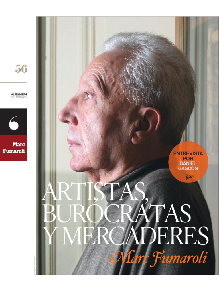 Fumaroli: Cultura, Estado y Mercado | PDF