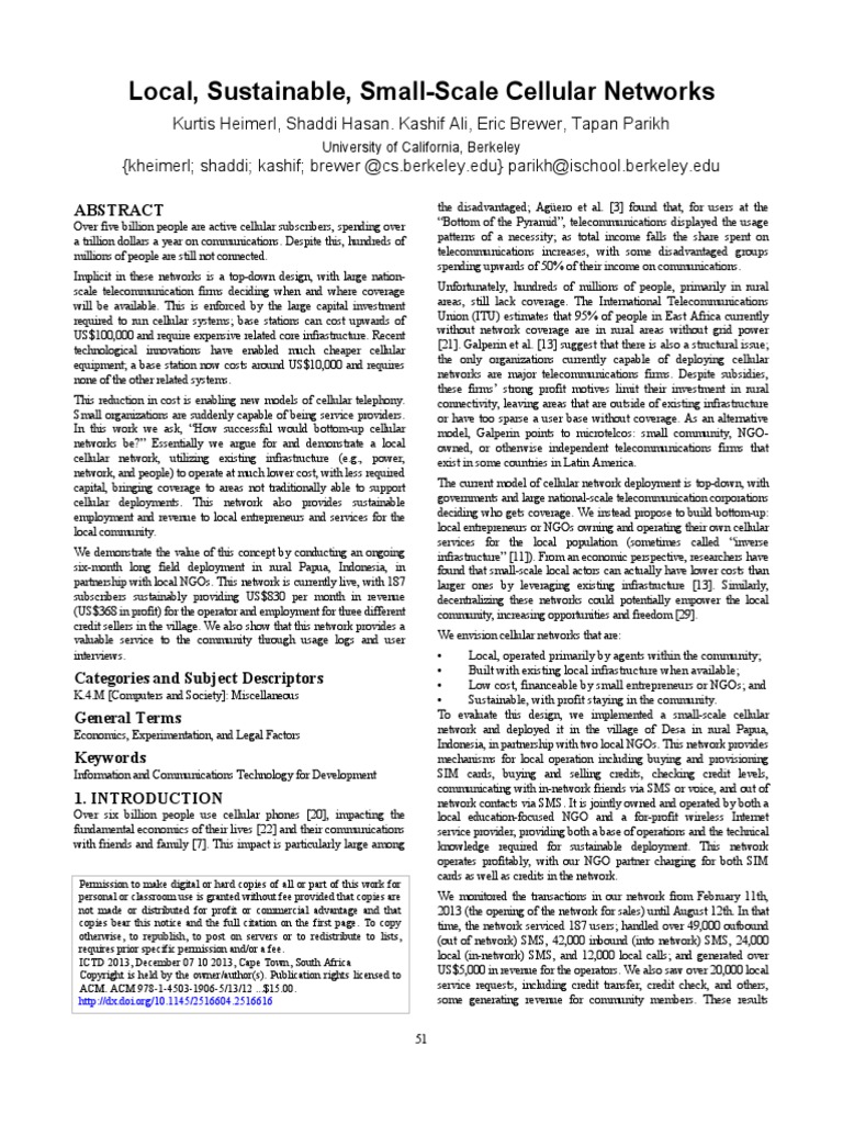 OpenBTS Case Study | Download Free PDF | Subscriber Identity Module ...