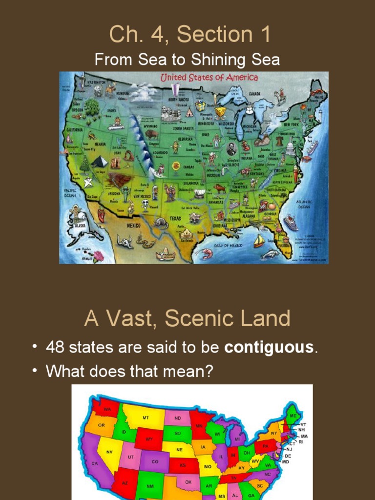 U.S. Geography: Landforms and Regions | PDF | Travel