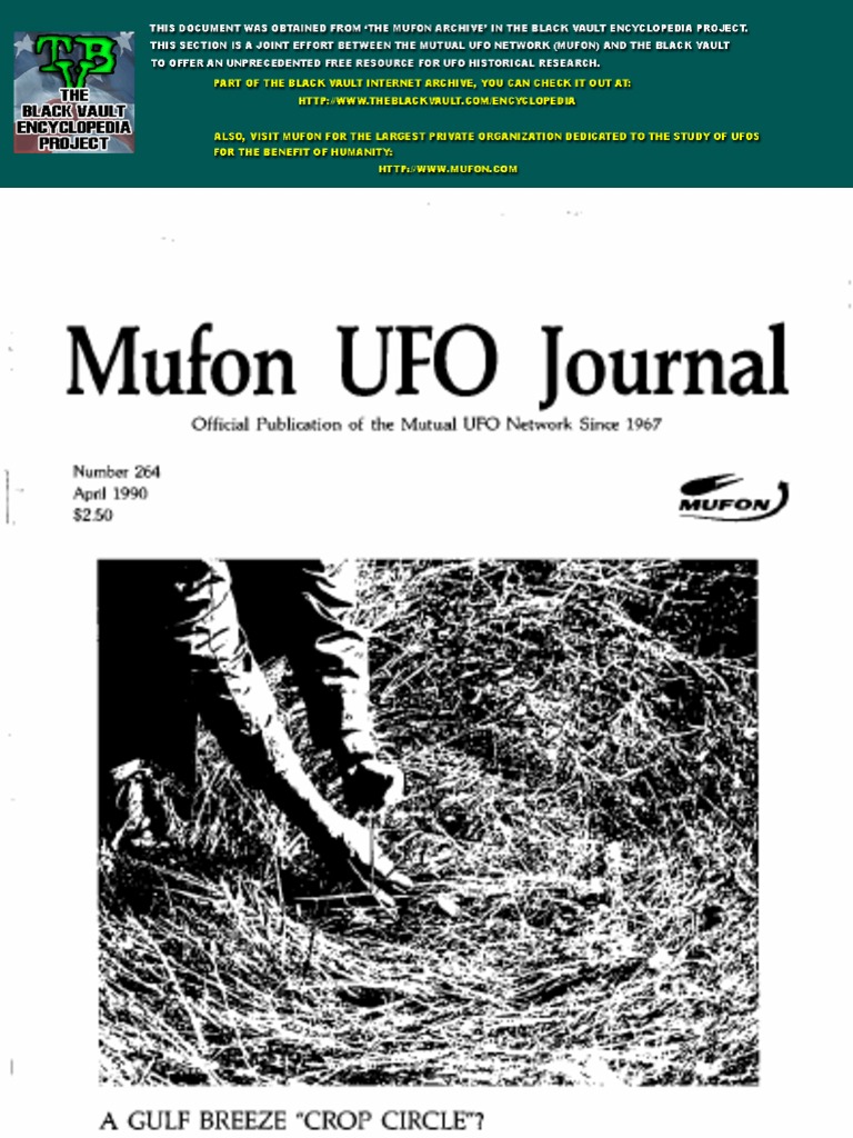 Mufon UFO Journal | PDF | Cosmic Ray | Outer Space