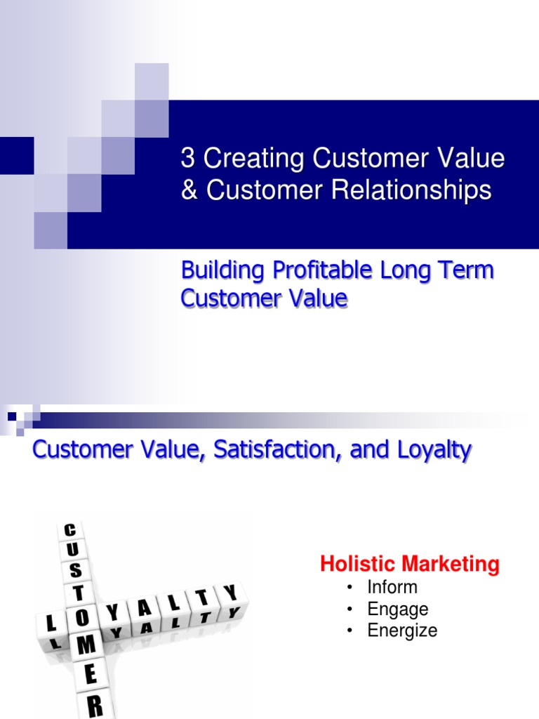 Building Long-Term Customer Value | PDF | Customer Relationship ...