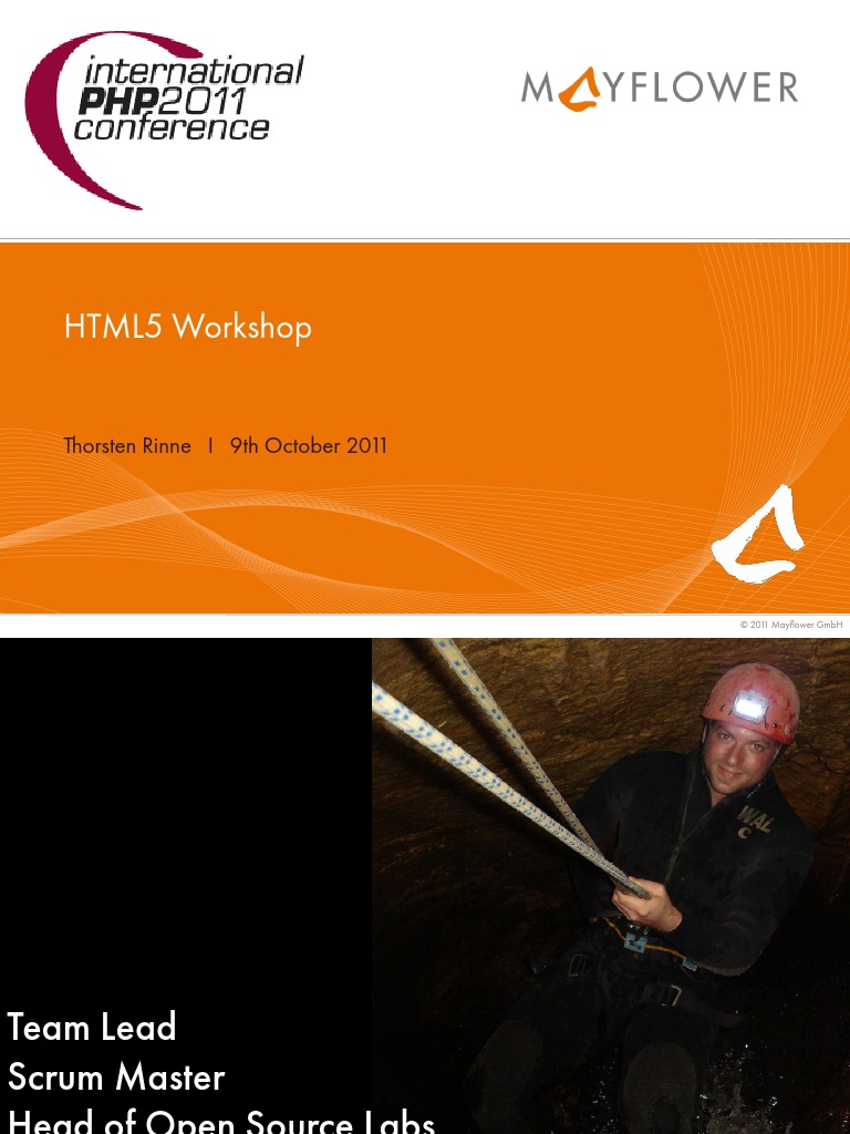 HTML5 Workshop: Thorsten Rinne I 9th October 2011 | Download Free PDF | Html | Web Browser