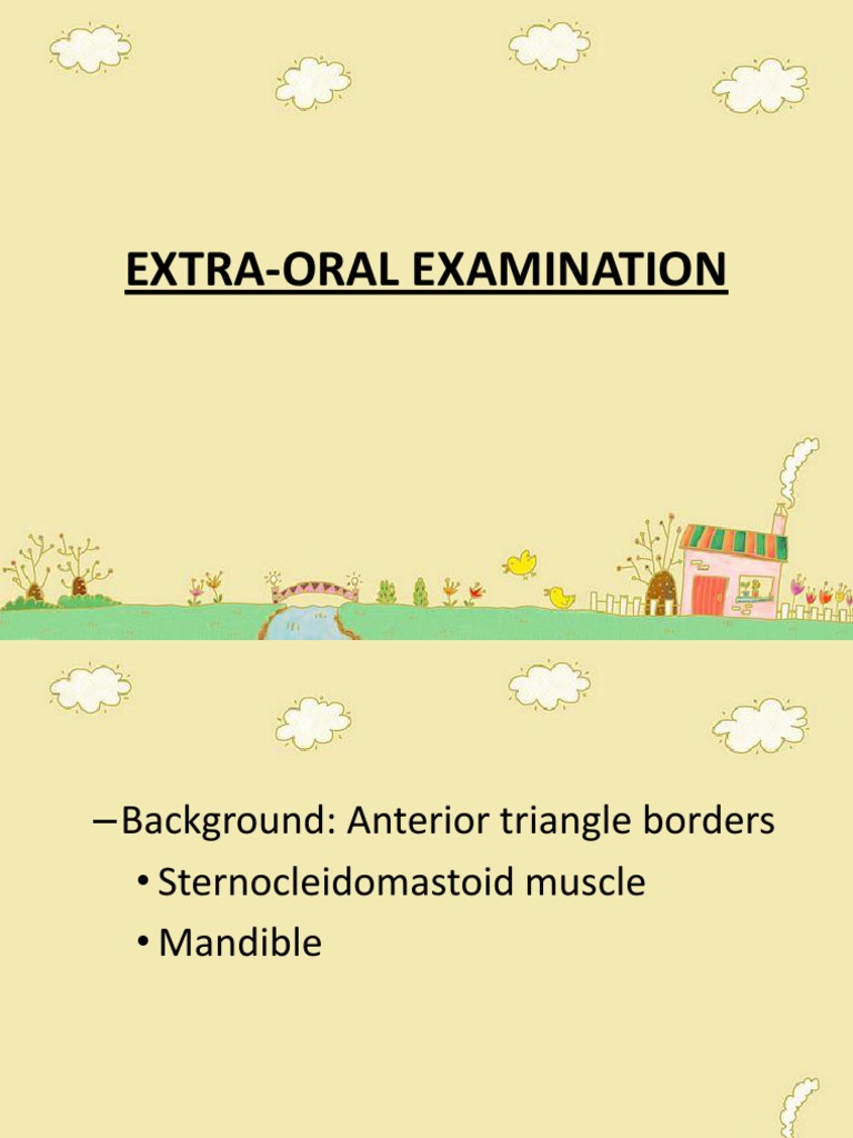 Oral Exam Techniques Guide | PDF | Mouth | Human Anatomy