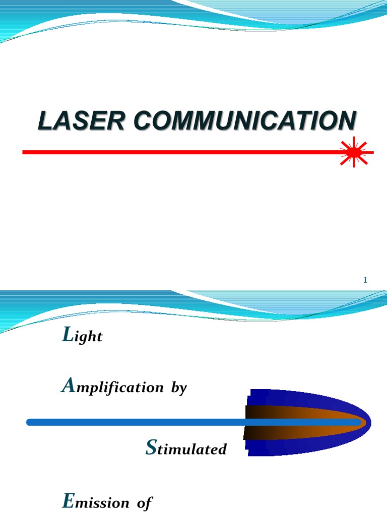 Laser Communication Overview and Applications | PDF | Science & Mathematics
