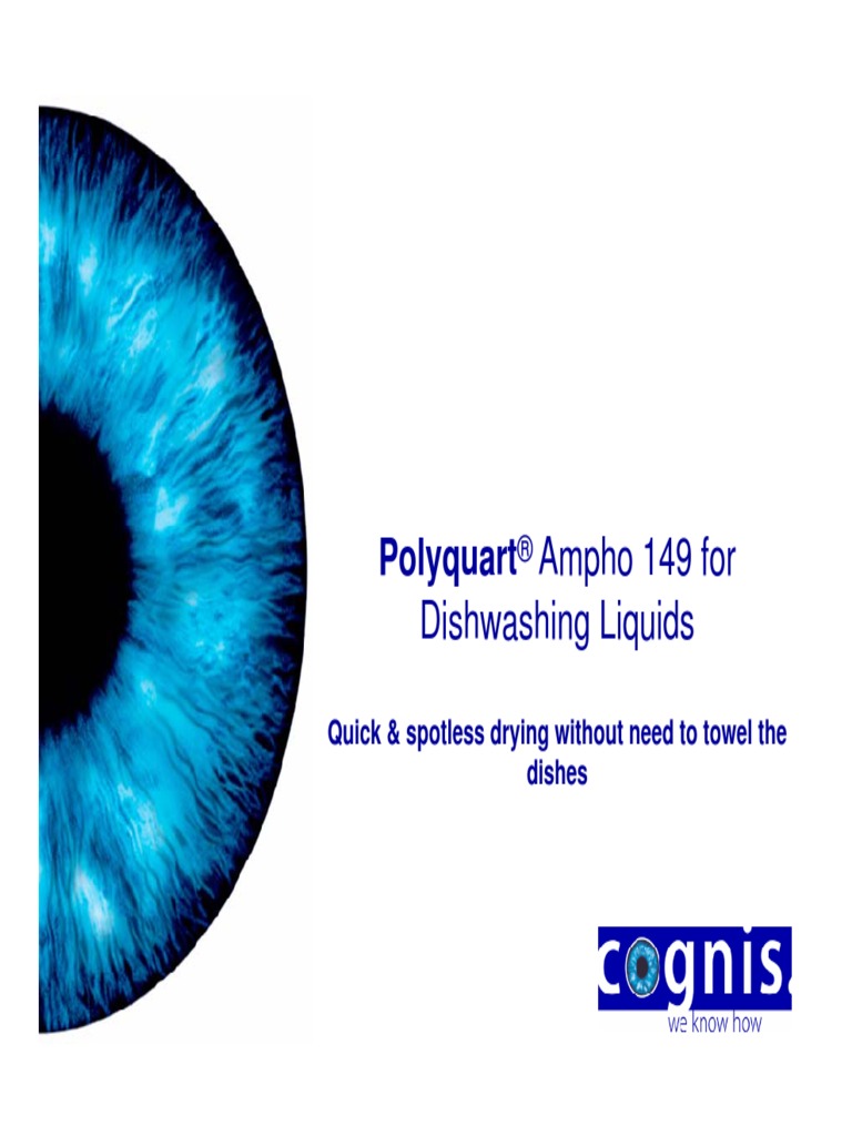 Polyquart Ampho 149 PDF | PDF | Surfactant | Sodium Dodecyl Sulfate