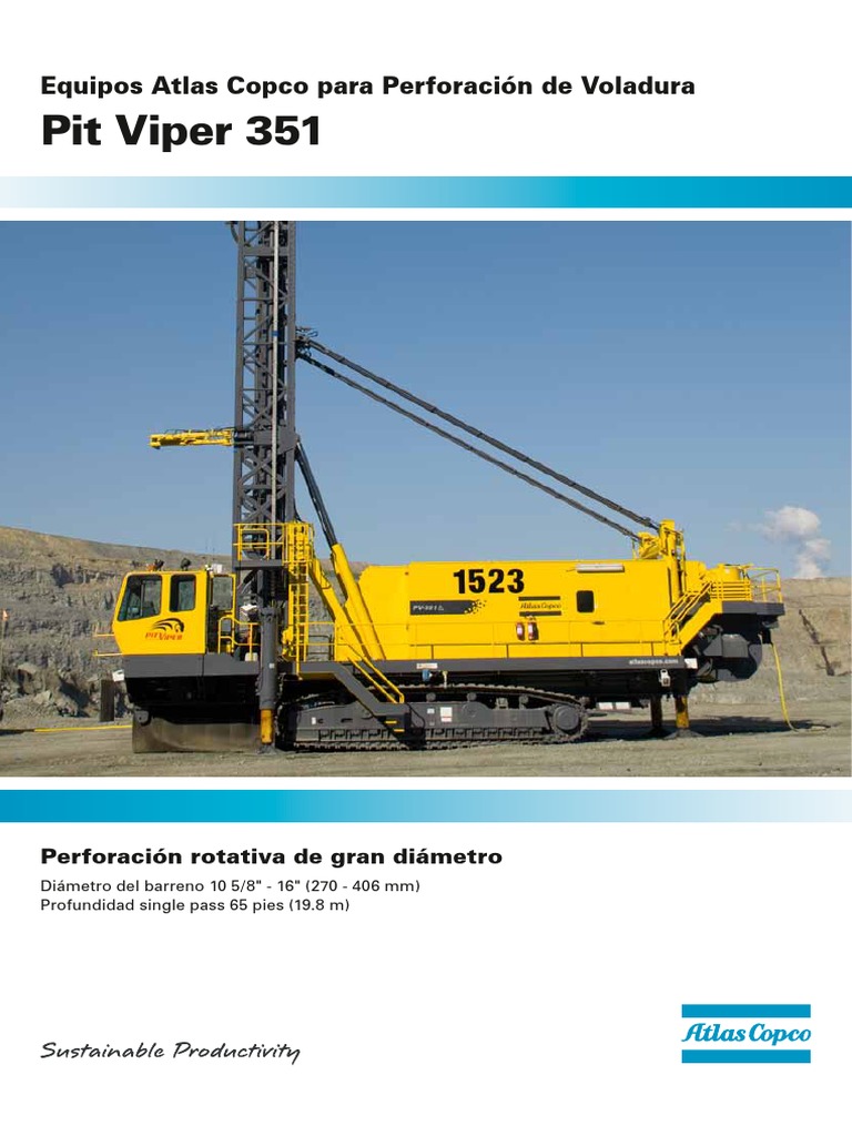 Perforadora Atlas Copco_pv351