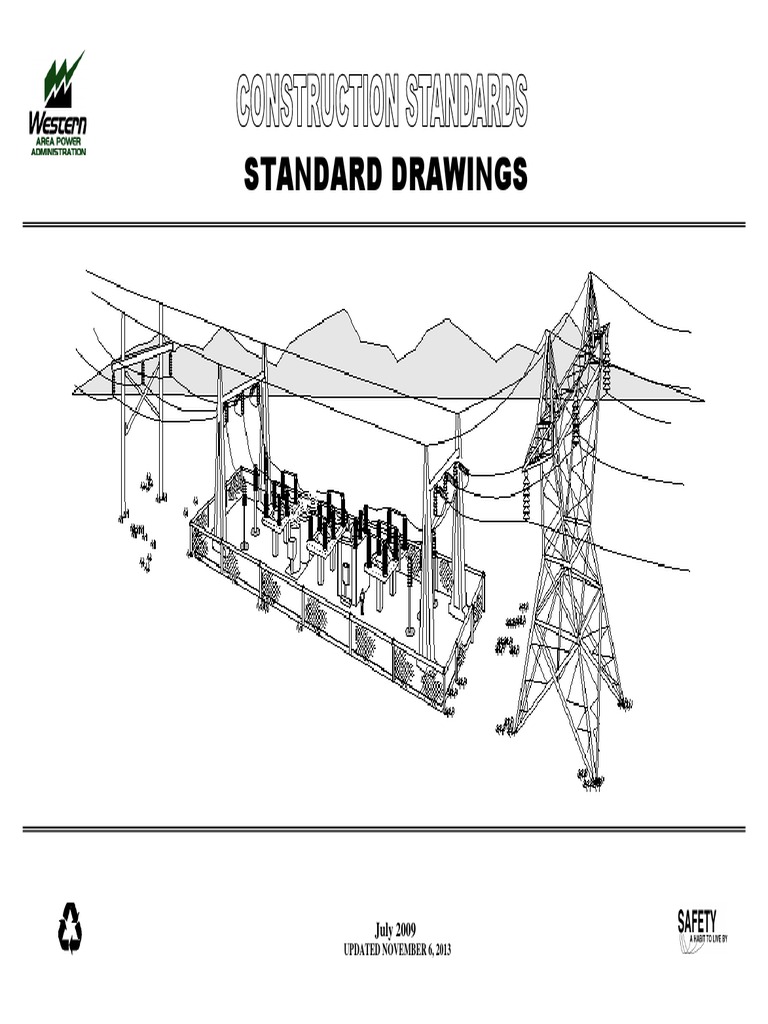 Construction STD DWG Part One | PDF