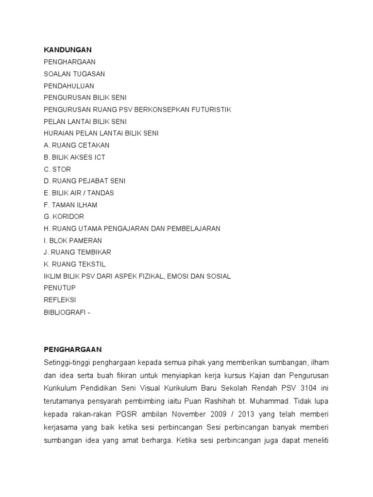 Contoh Assignment Psv2 | PDF | Kajian Bahasa Asing