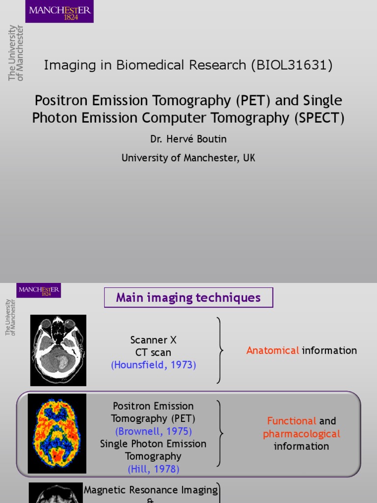 PET-SPECT | Positron Emission Tomography | Radioactive Tracer