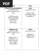 Tulang Patnigan | PDF