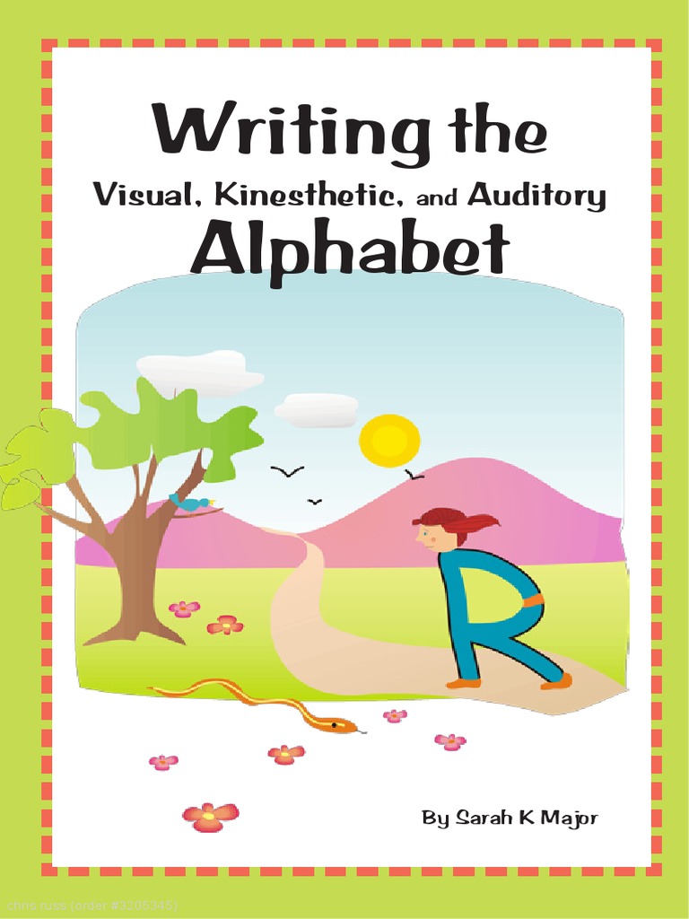 Writing The Visual Kinesthetic and Auditory Alphabet FREE SAMPLE | PDF ...