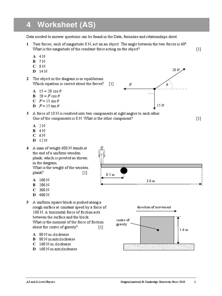 04 Forces Vectors and Moments 04.. | PDF | Force | Euclidean Vector