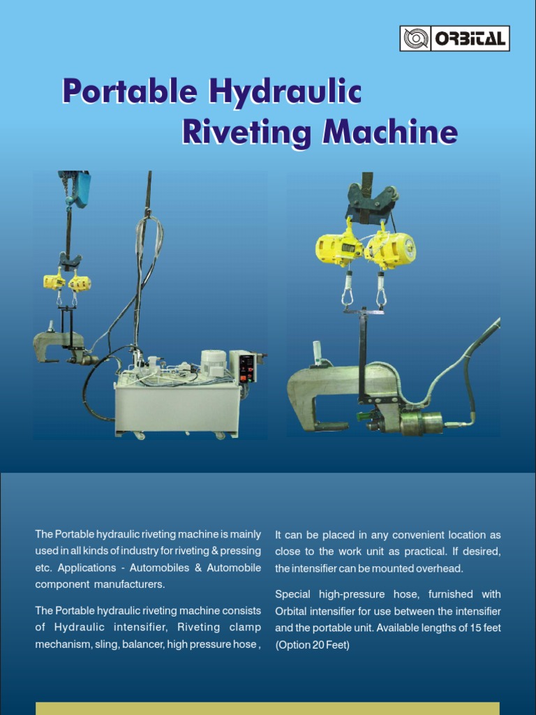 Industrial Riveting Machine Guide | PDF | Computers | Technology ...