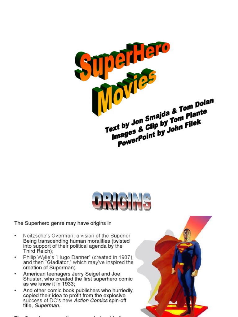 Super Heroes | PDF | Superheroes | Superman