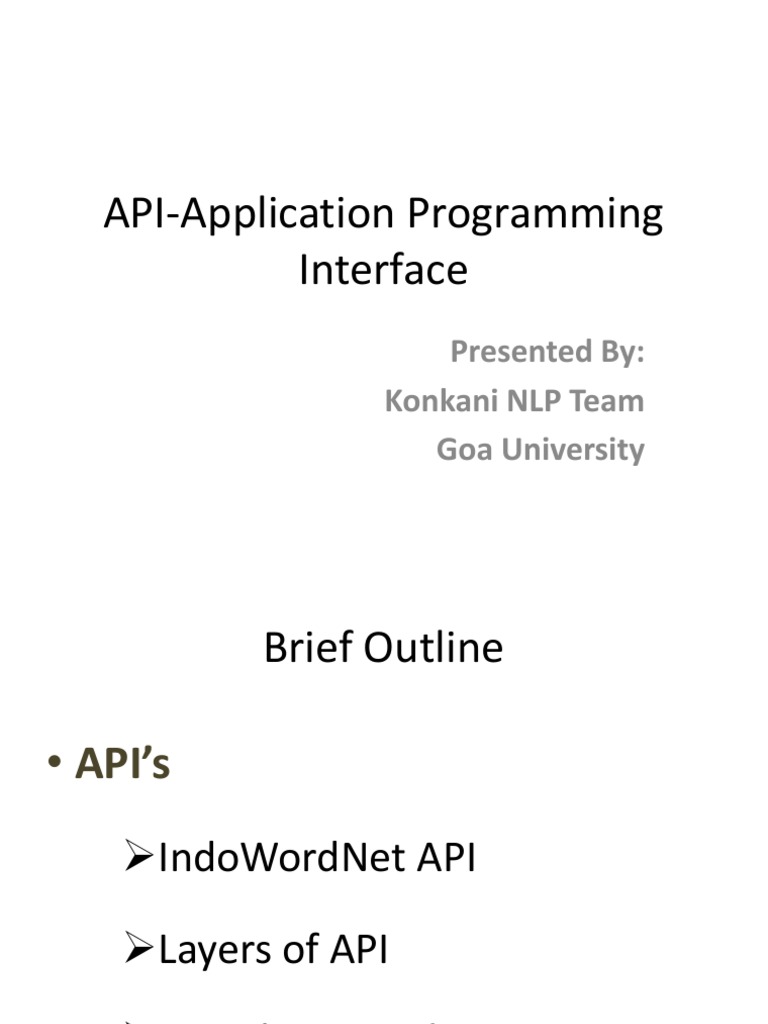 API-Application Programming Interface | PDF | Application Programming ...