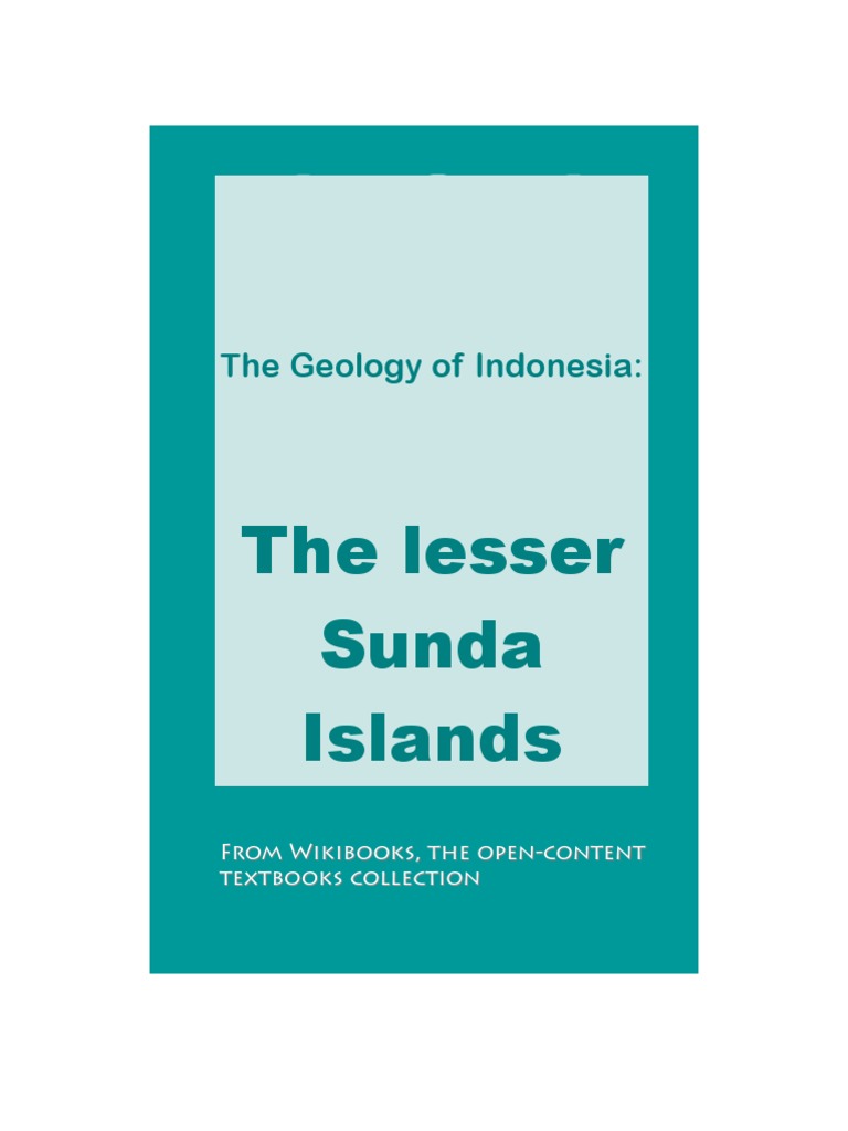 Lesser Sunda Islands Geology Pdf Plate Tectonics Structural Geology