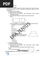 Rangkuman Materi Transformasi Geometri Kelas 9 | PDF