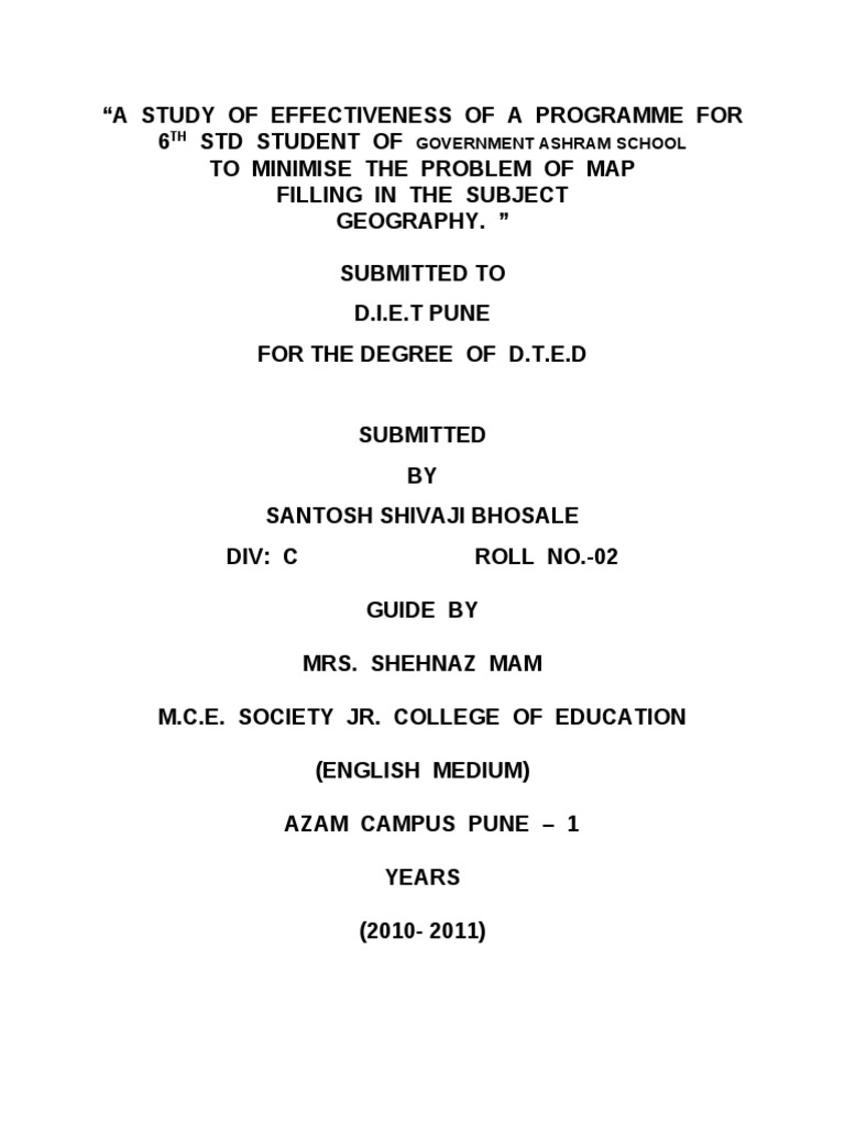 Map Filling | PDF | Teaching Mathematics