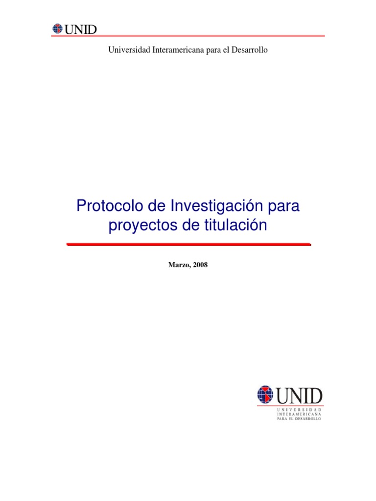 Protocolo Unid | PDF | Conocimiento | Teoría