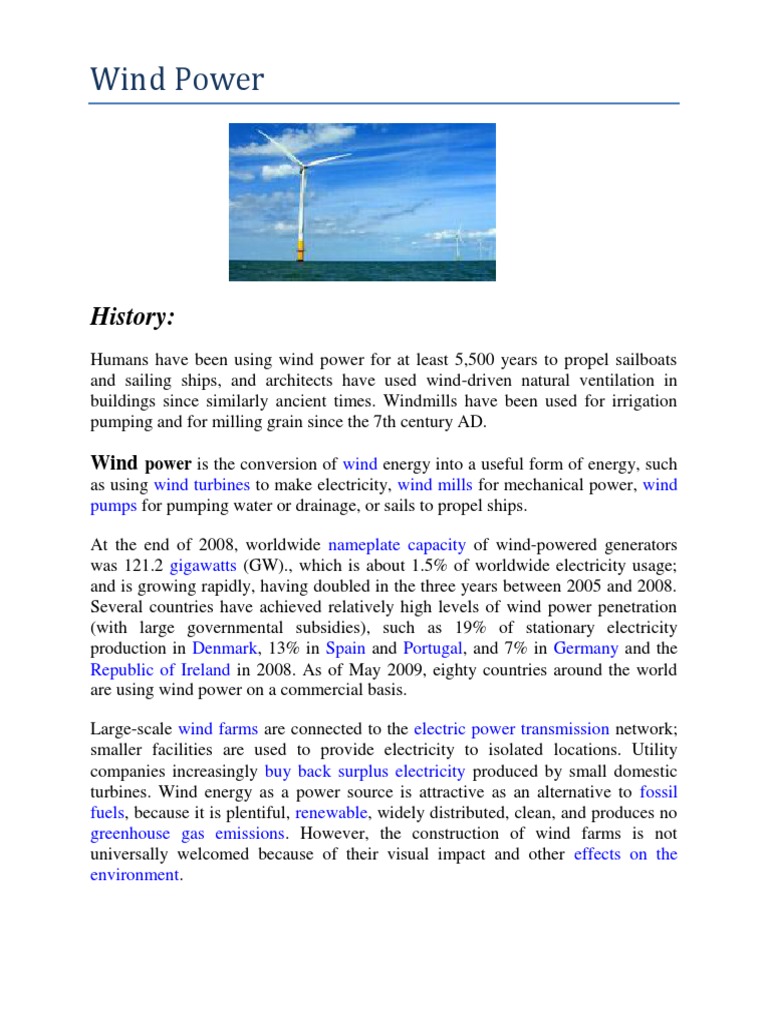 Project Report 31 | PDF | Machining | Wind Power