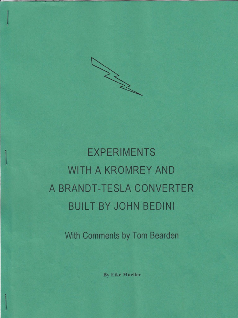 Bedini Tesla Switch | PDF