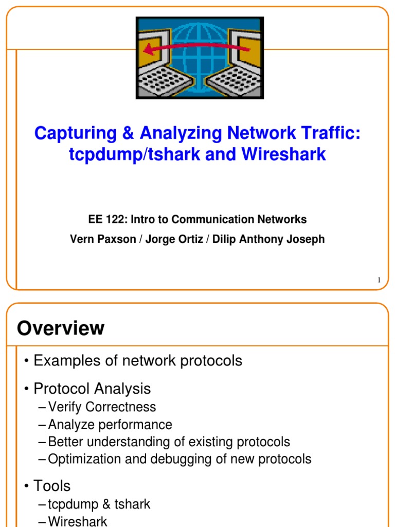 Analyzing Network Traffic Using Tcpdump, Tshark, and Wireshark: A Guide to Capturing Packets ...
