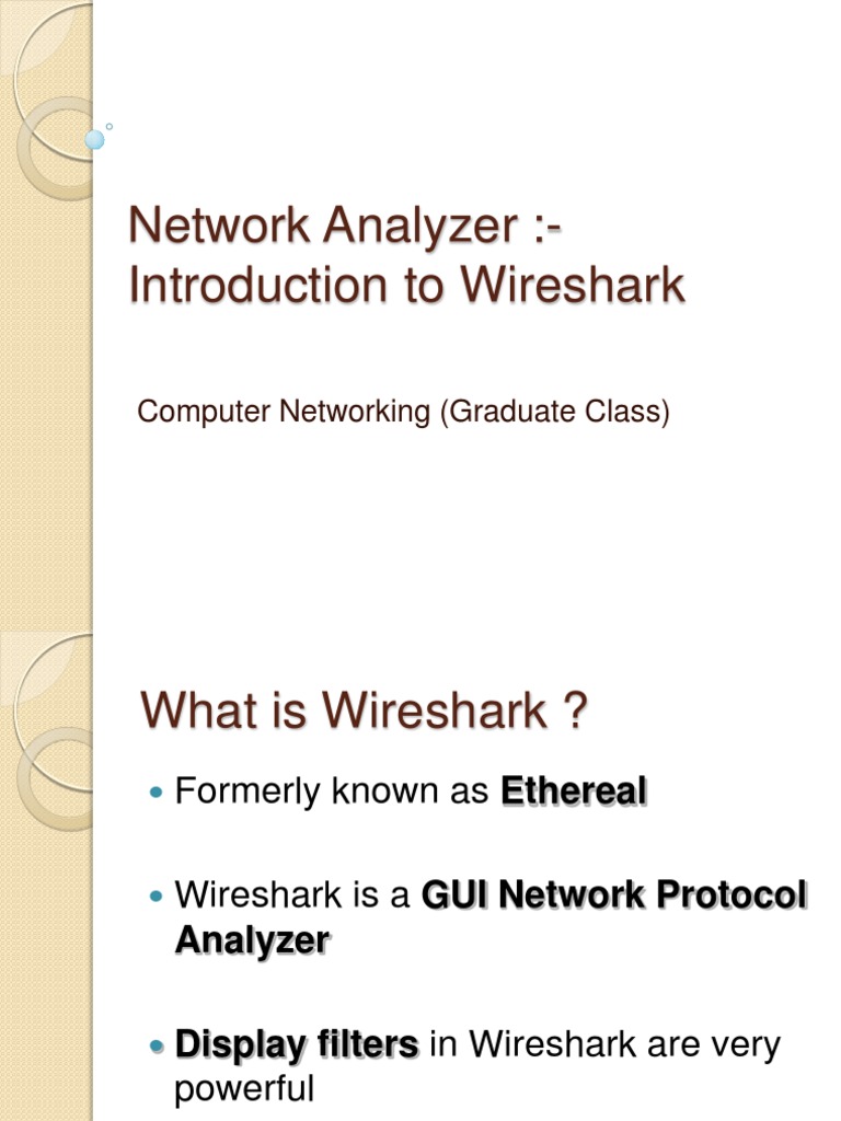 Wireshark Tutorial | PDF | Network Packet | Communications Protocols