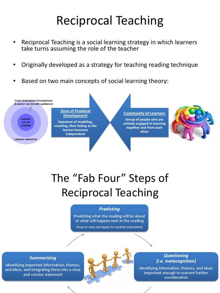 Effective Reciprocal Teaching Strategies | PDF | Wellness | Science ...