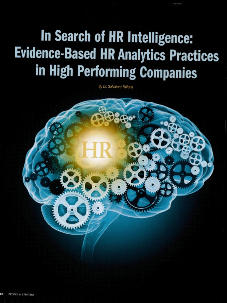HR Analytics Report Human Resource Management Survey Methodology