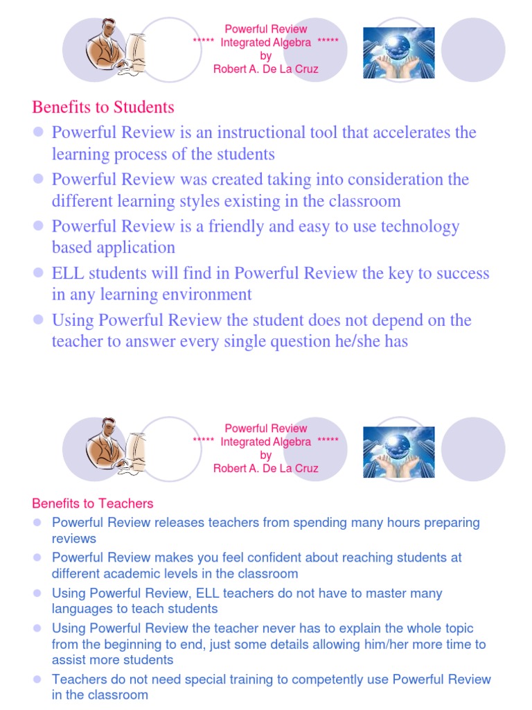 Powerful Review for Integrated Algebra | PDF | Algebra | Calculator