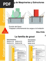 Colocación de Grout | PDF | Hormigón | Acero