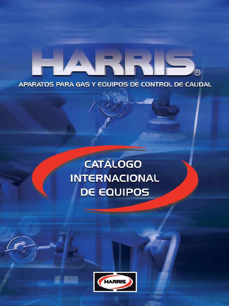 Reguladores para Gases, Harris | PDF | Helio | Atmósfera de tierra